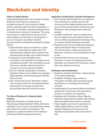 WEB 3.0 & IDENTITY: THE NEW ERA OF DIGITAL IDENTITY | PDF | Internet ...