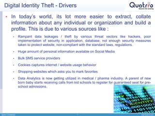 Digital Identity:Threats and Prevention | PDF