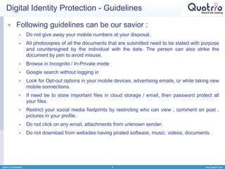 Digital Identity:Threats and Prevention | PPT