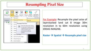 Remote Sensing Sattelite image Digital Image Analysis.pptx