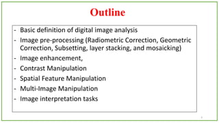 Remote Sensing Sattelite image Digital Image Analysis.pptx