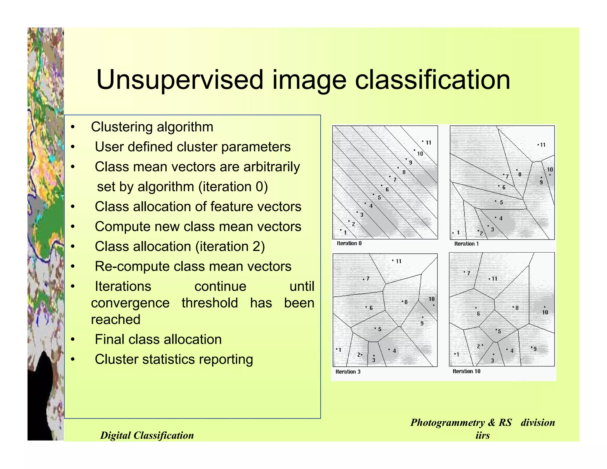 Digital image classification | PDF