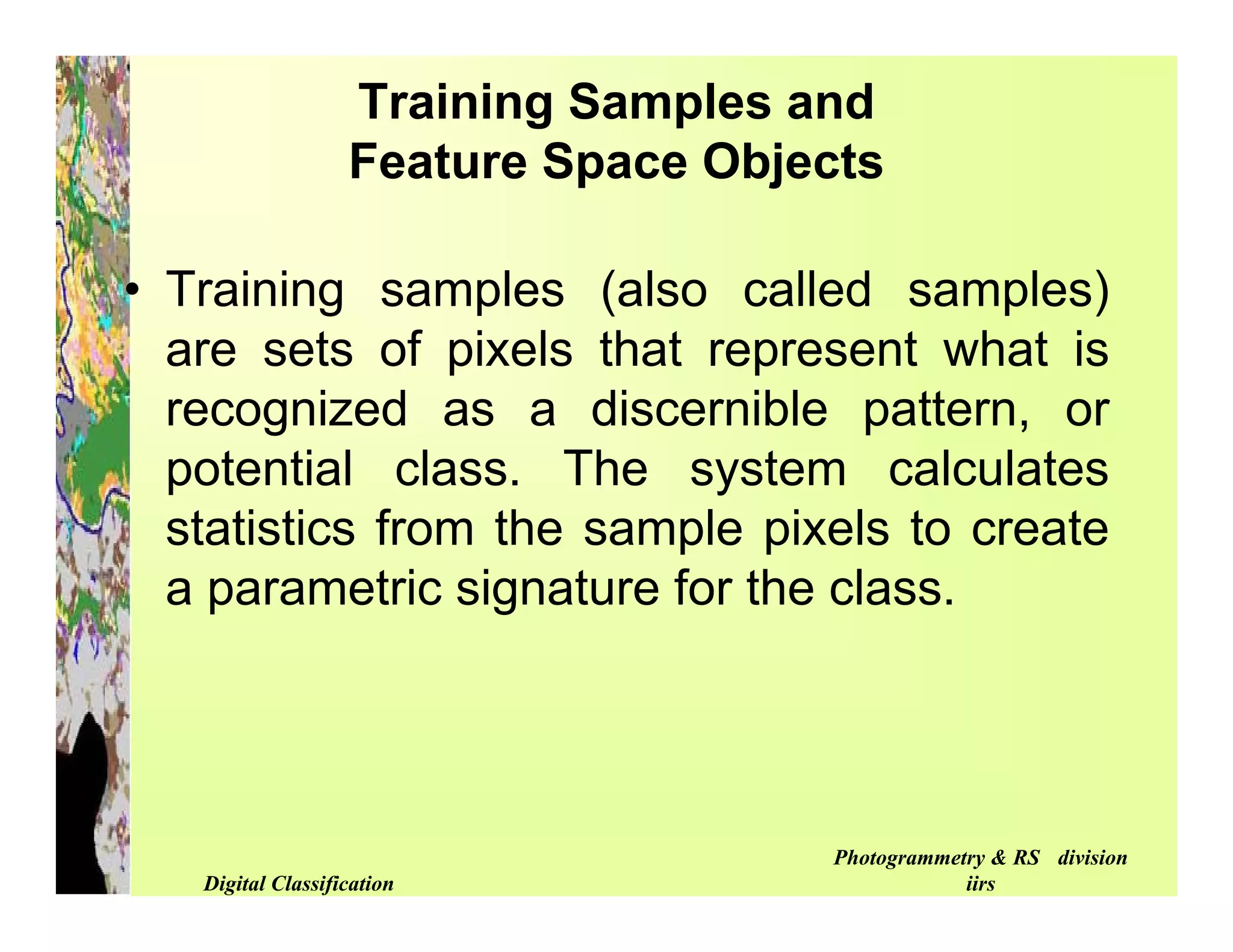 Digital image classification | PDF