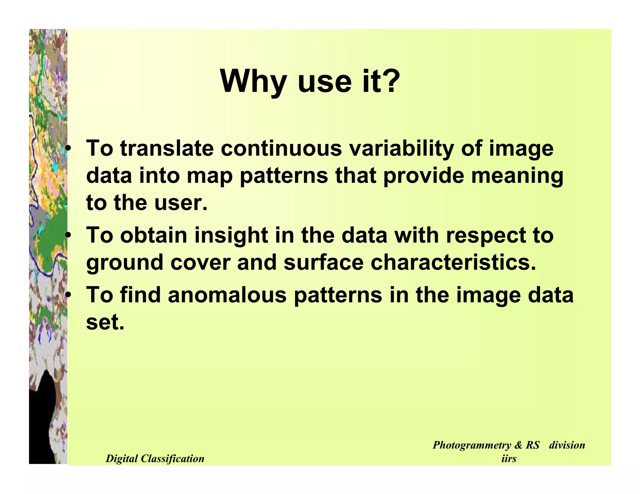 Digital image classification | PDF