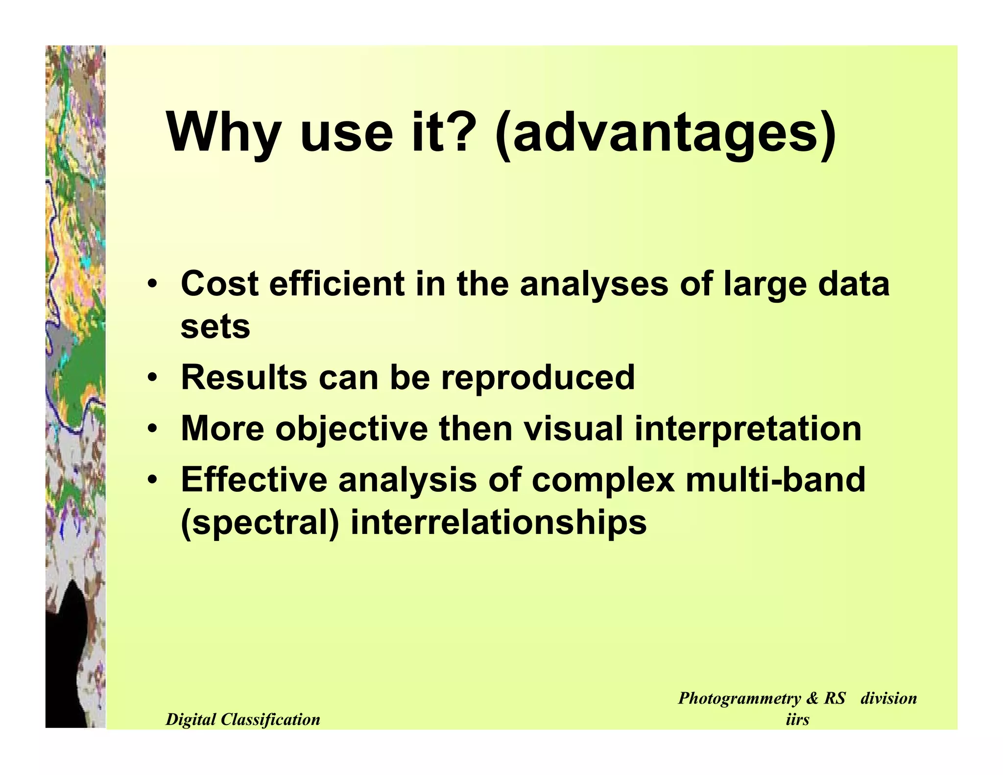 Digital image classification | PDF