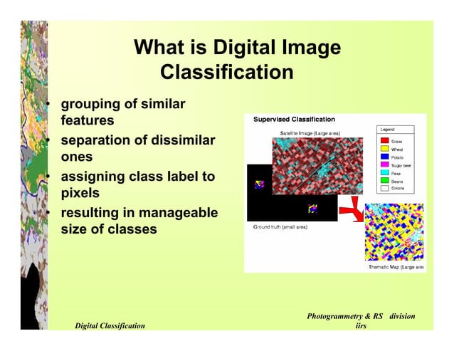 Digital image classification | PDF