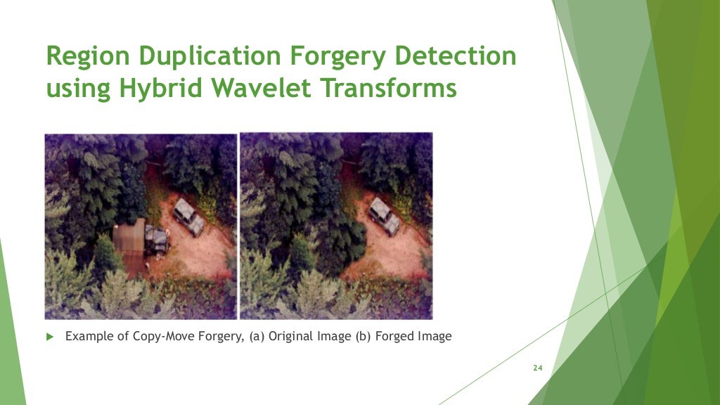 Digital Image Forgery Detection