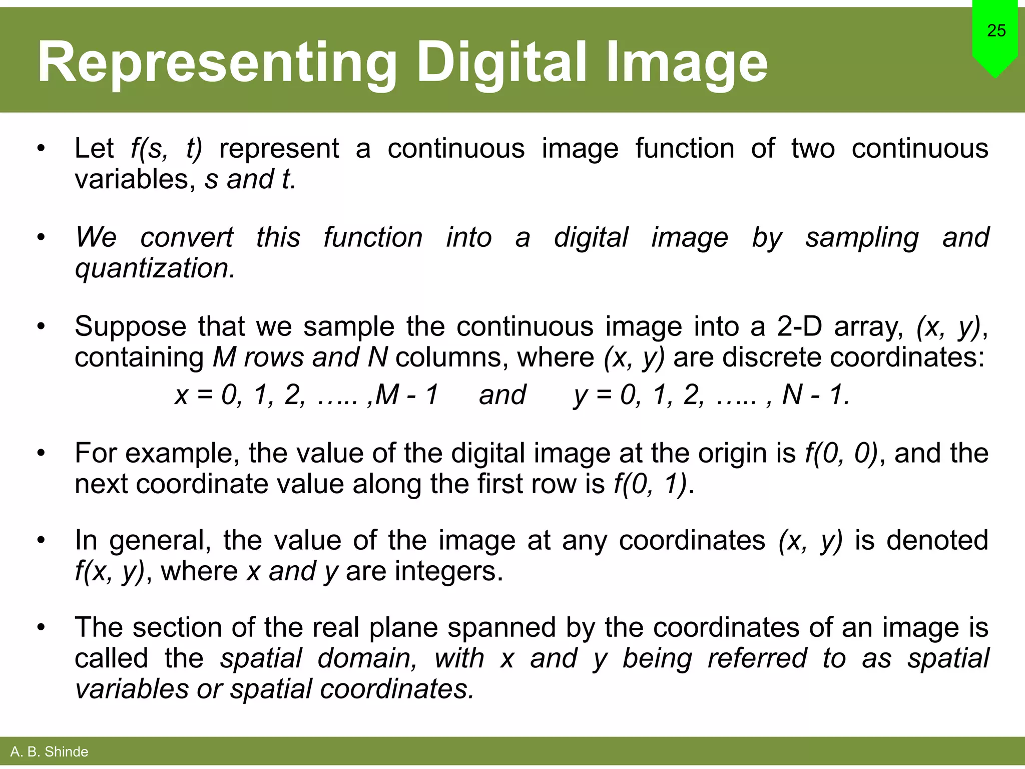 Digital Image Fundamentals | PDF | 3-D Graphics | Computer Software and ...