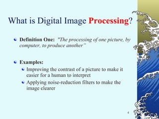 Digital Image Processing | PPT | Photo Editing Software | Computer Software and Applications