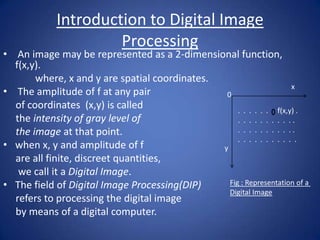 Digital image processing | PPTX