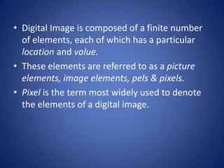 Digital image processing | PPTX