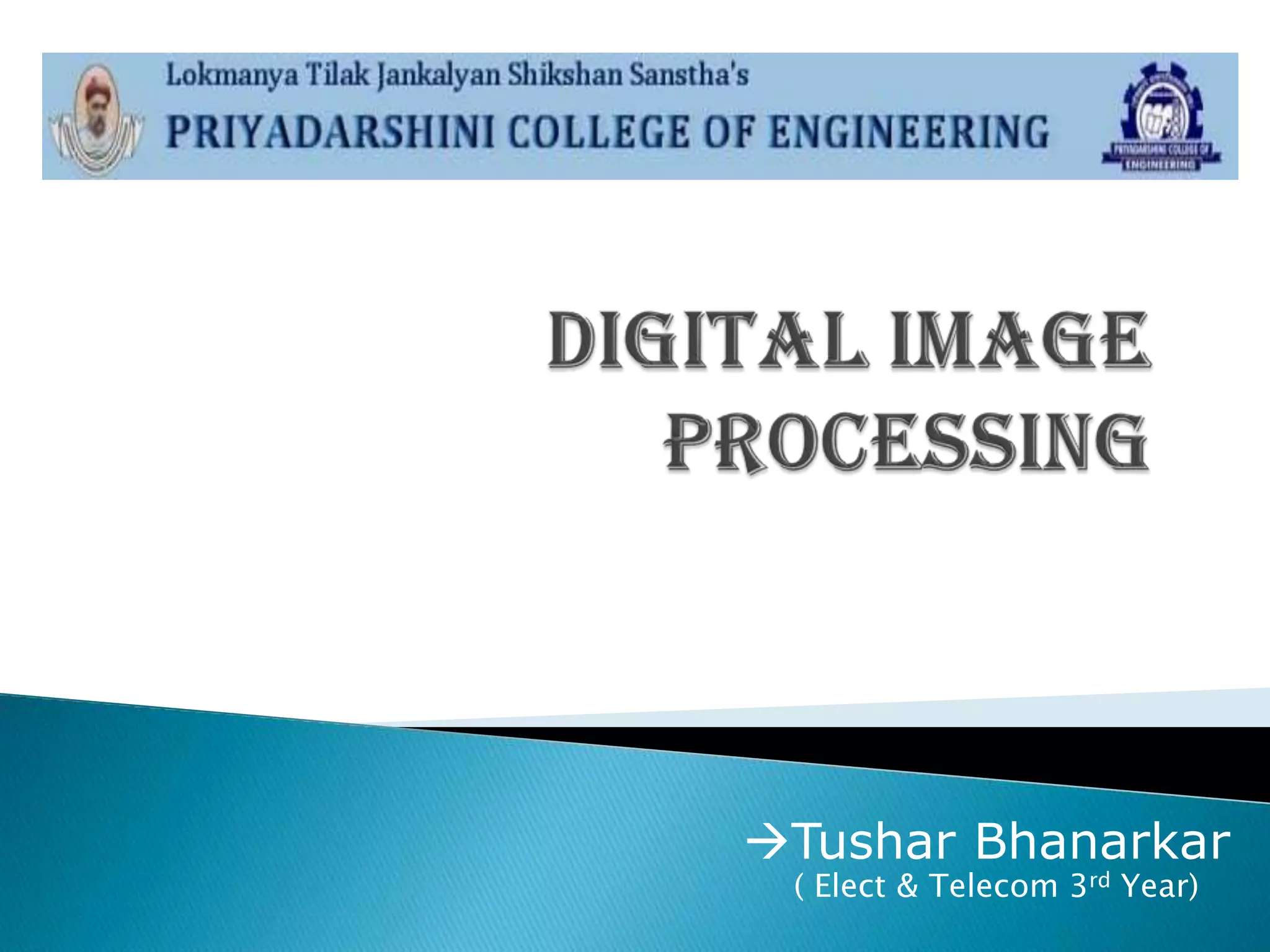 Digital image processing | PPT