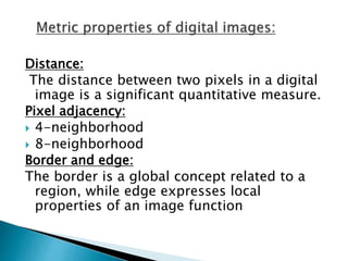 Digital image processing | PPTX | Physics | Science