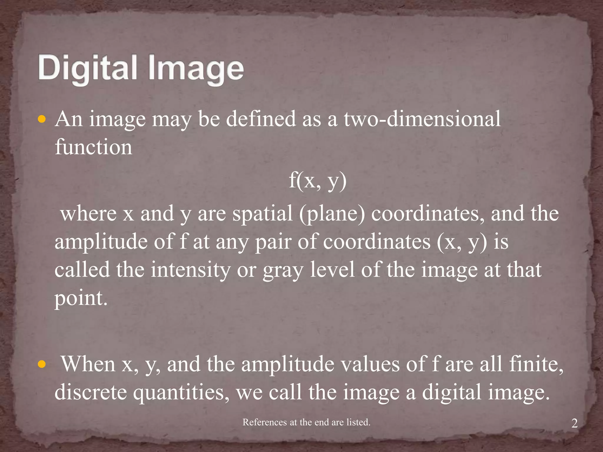 Applications of Digital image processing in Medical Field | PPTX ...