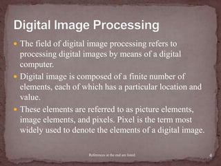 Applications of Digital image processing in Medical Field | PPTX