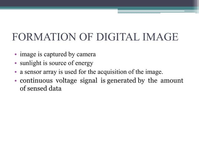 Digital image processing | PPT