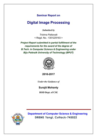 Digital image processing | PDF