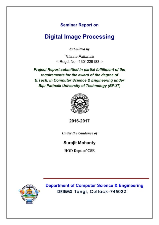 Digital image processing | PDF