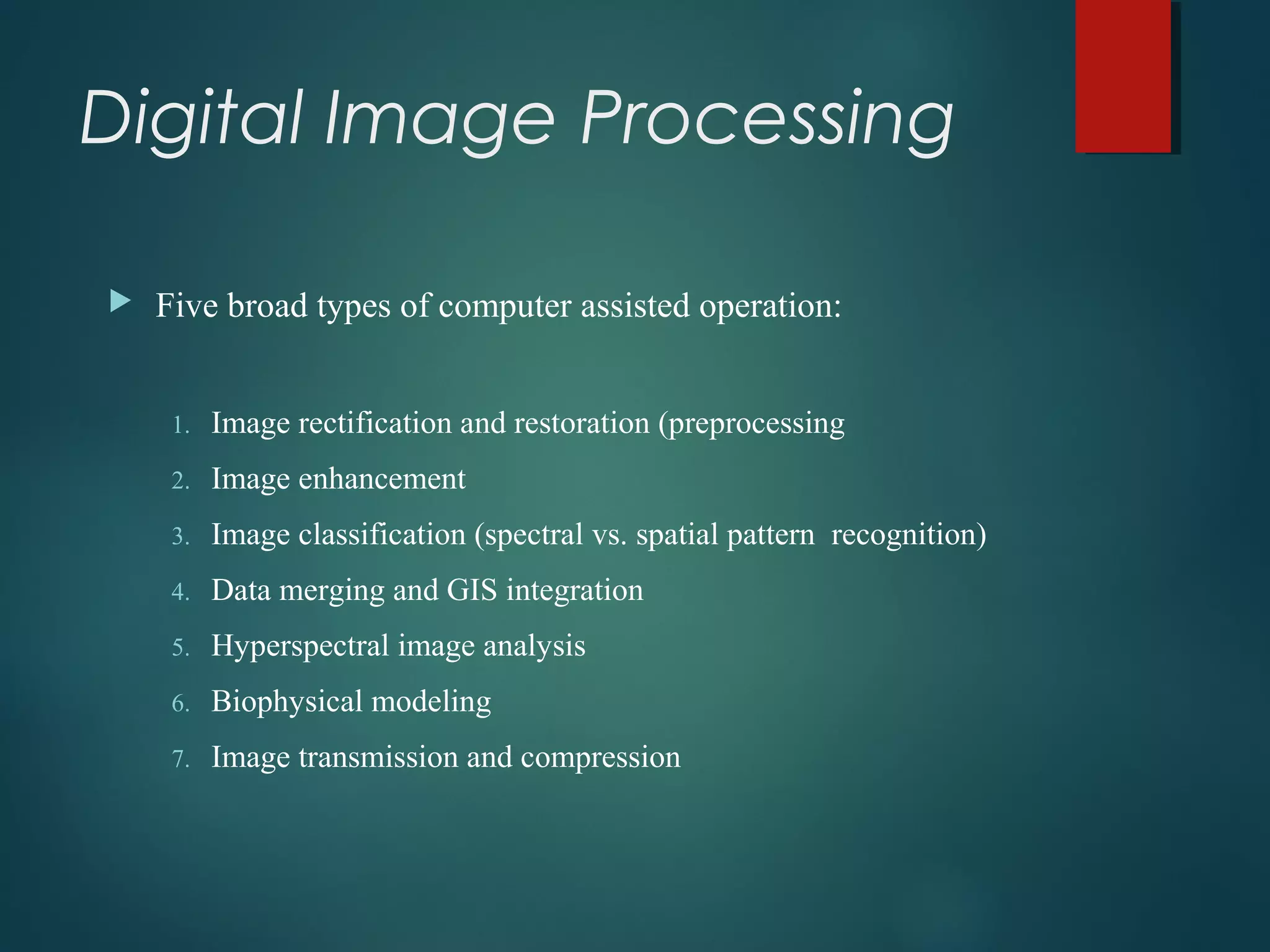 Digital image processing | PPT