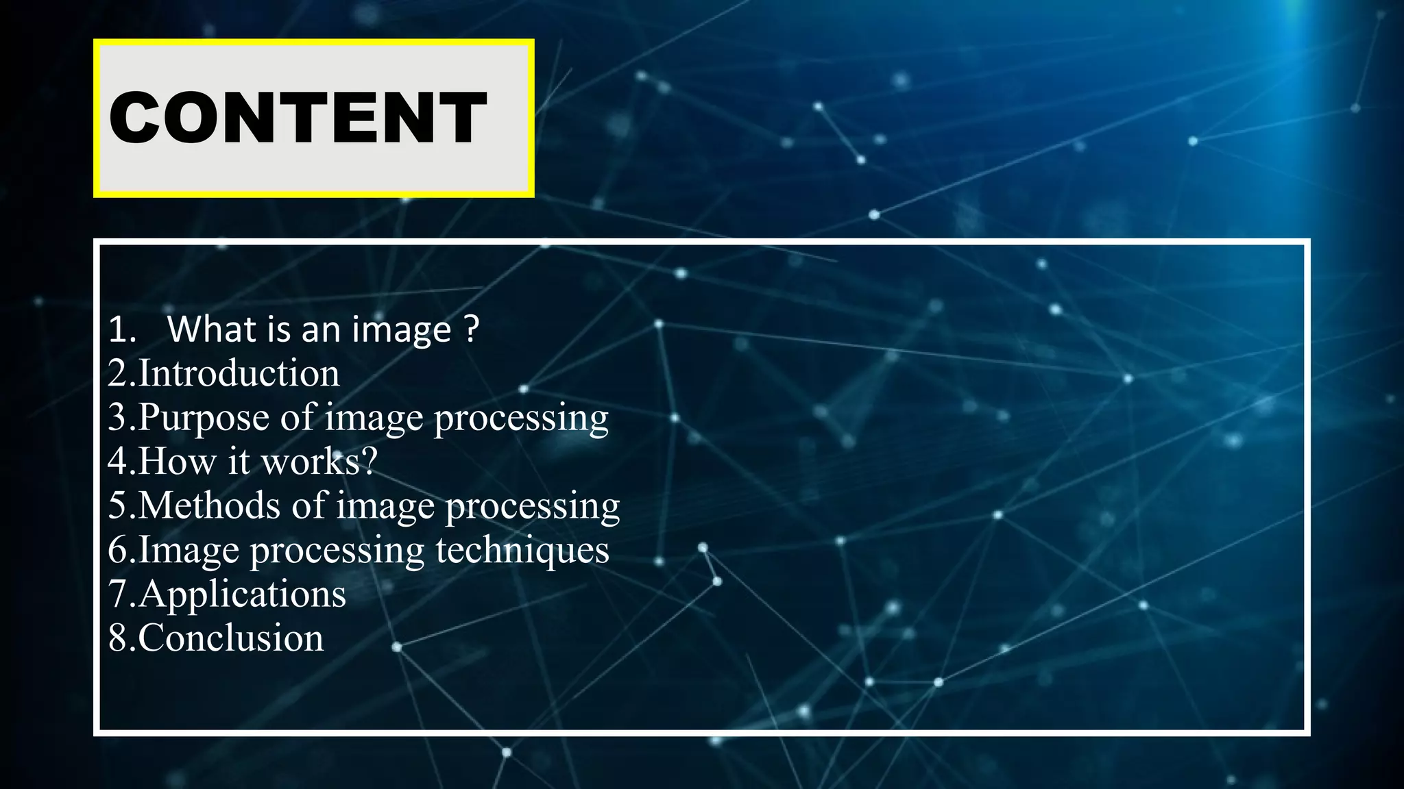 Digital image processing | PPT