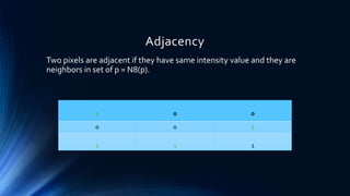 Basics of pixel neighbor. | PPTX