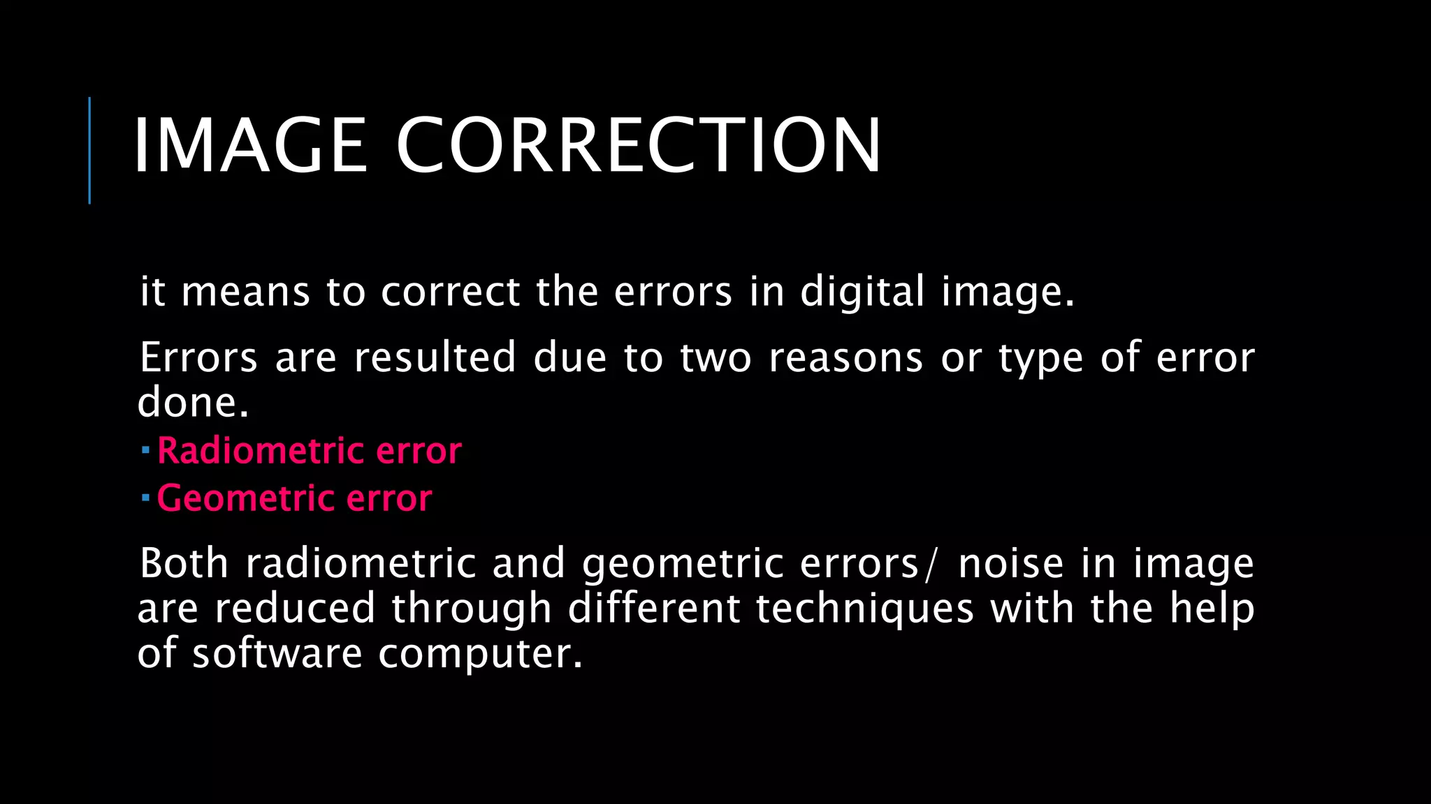 Digital image processing | PPTX