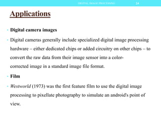 Digital image processing | PPTX