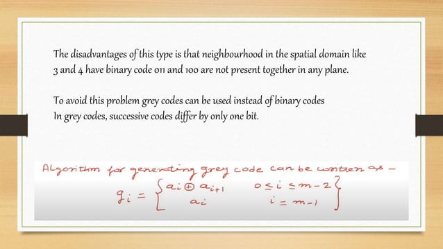 Digital Image Processing Compression Different Coding Techniques Pptx Programming