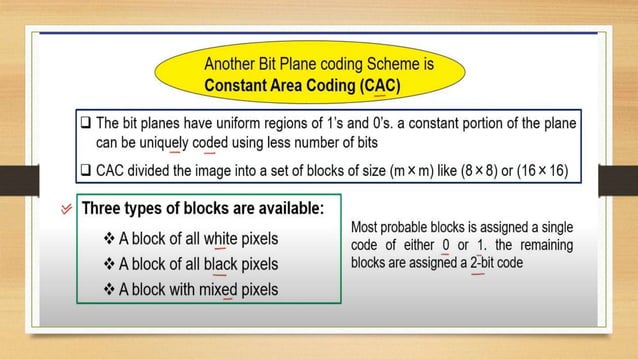 Digital Image Processing Compression Different Coding Techniques Pptx Programming