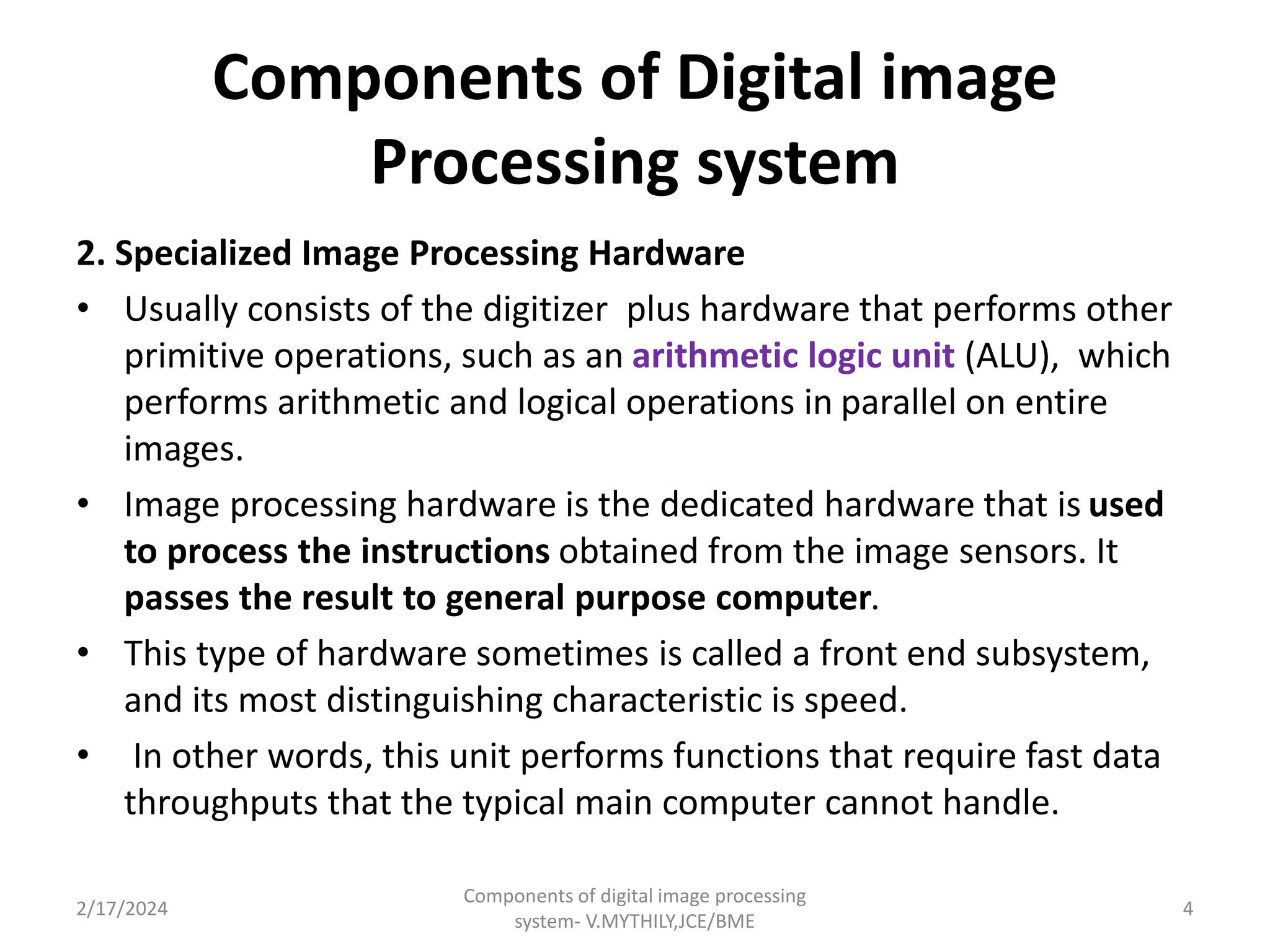 Digital Image Processing - Reprsentation | PPT