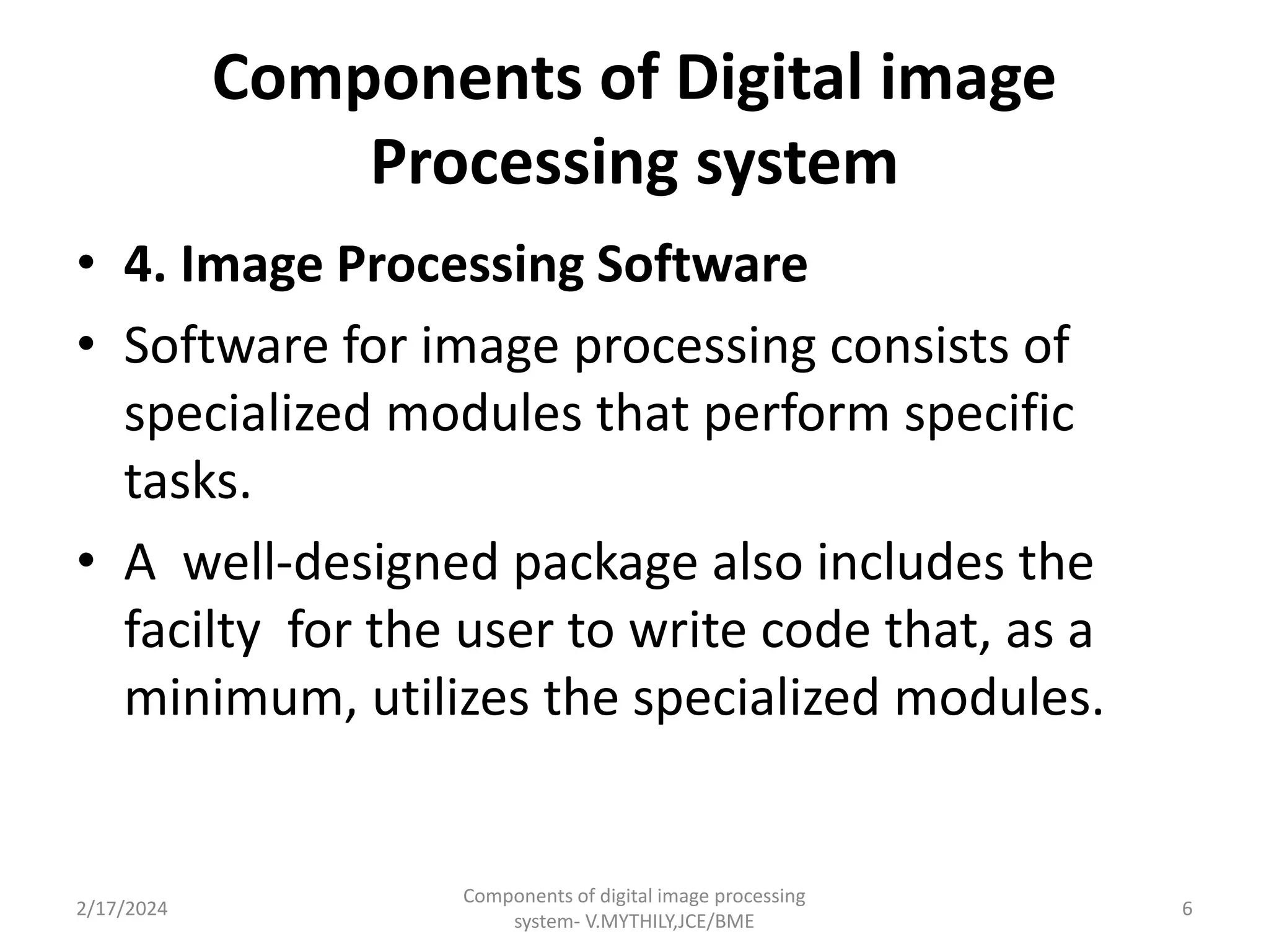 Digital Image Processing - Reprsentation | PPT