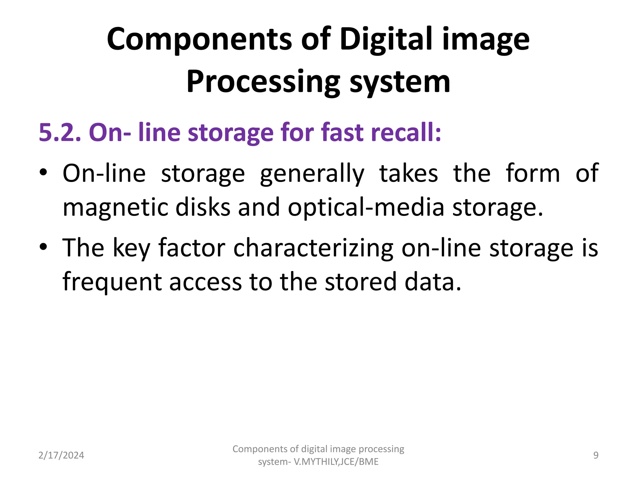 Digital Image Processing - Reprsentation | PPT