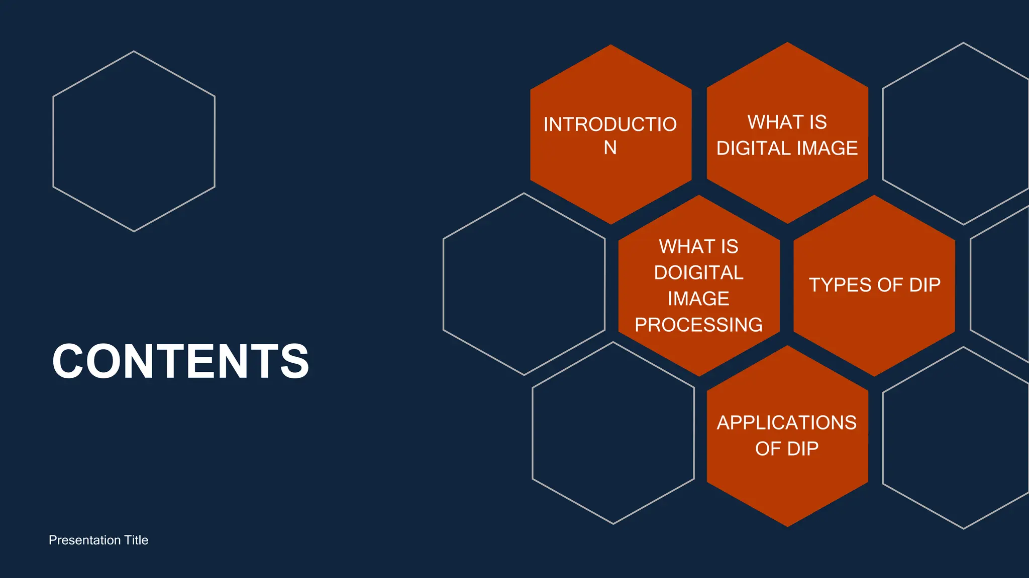 Digital Image Processing For A Presentation Pptx