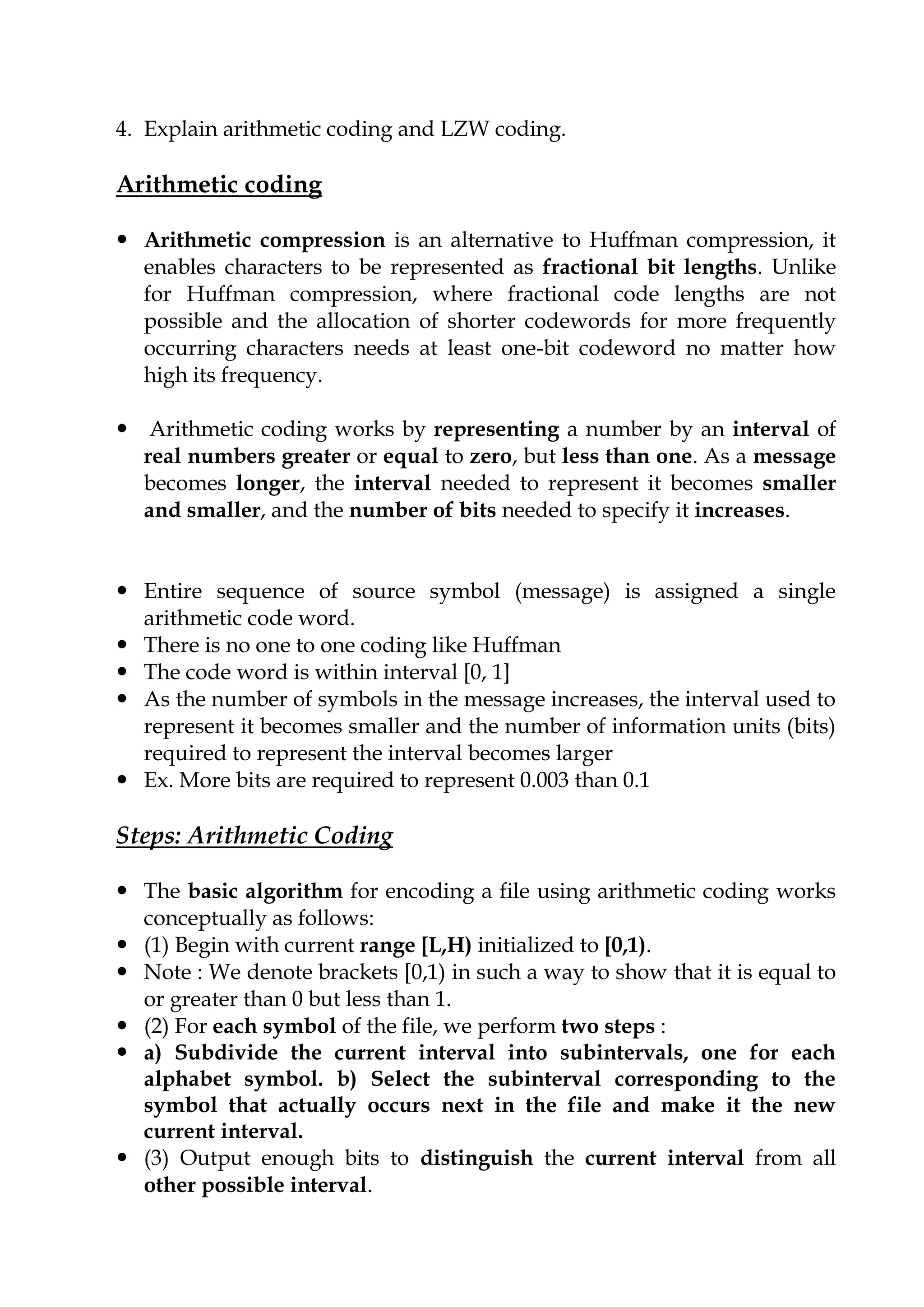 Digital Image Processing - Image Compression | PDF