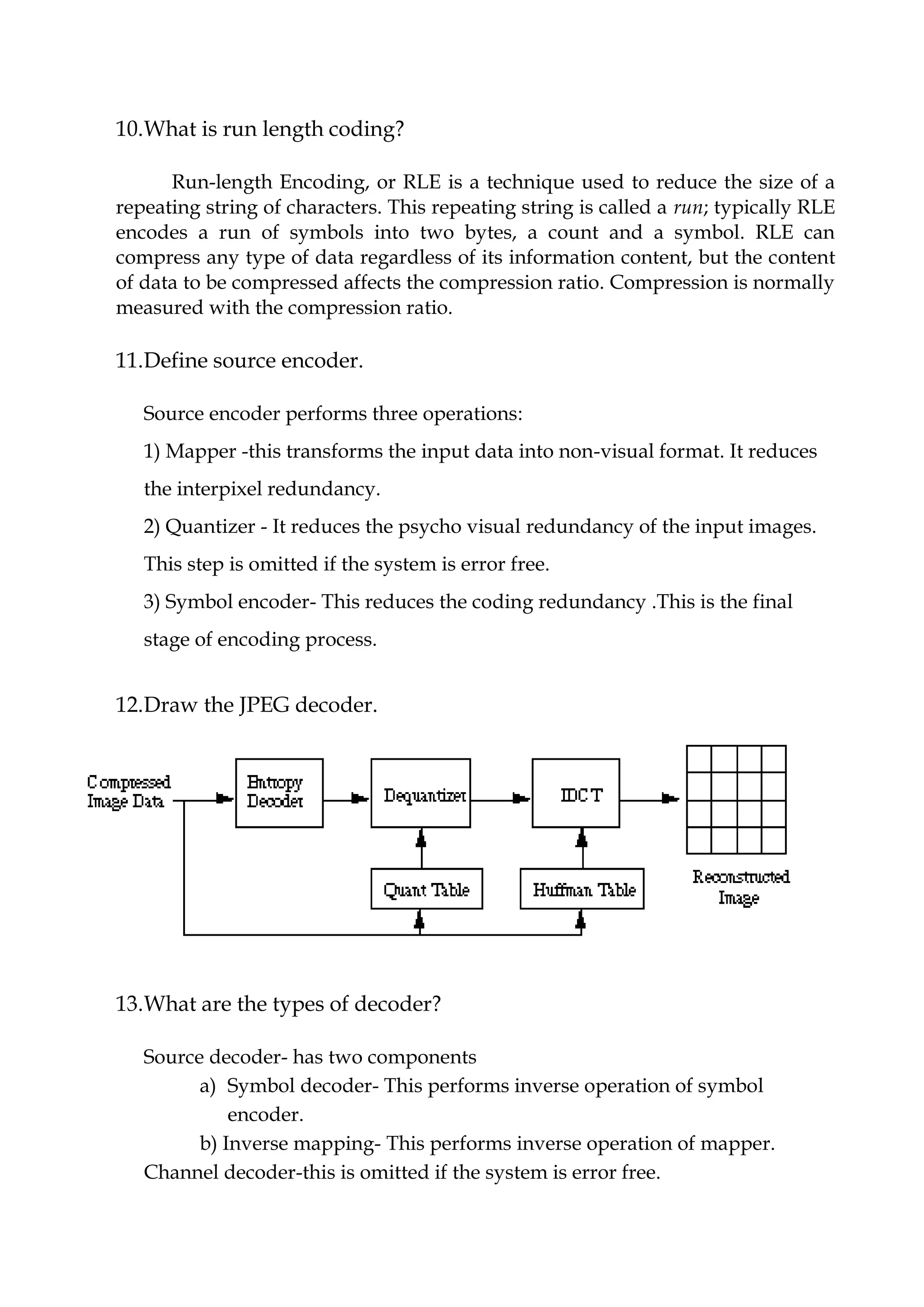 Digital Image Processing - Image Compression | PDF