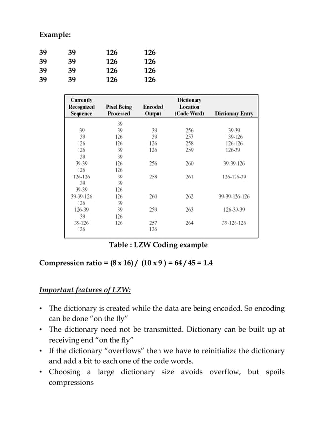 Digital Image Processing - Image Compression | PDF