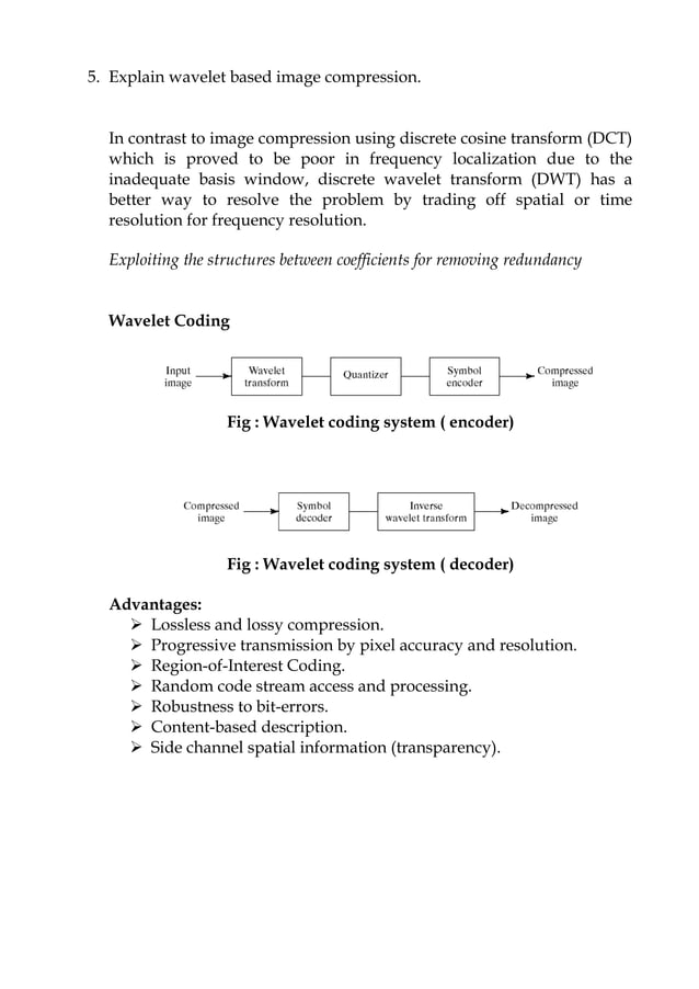 Digital Image Processing - Image Compression | PDF