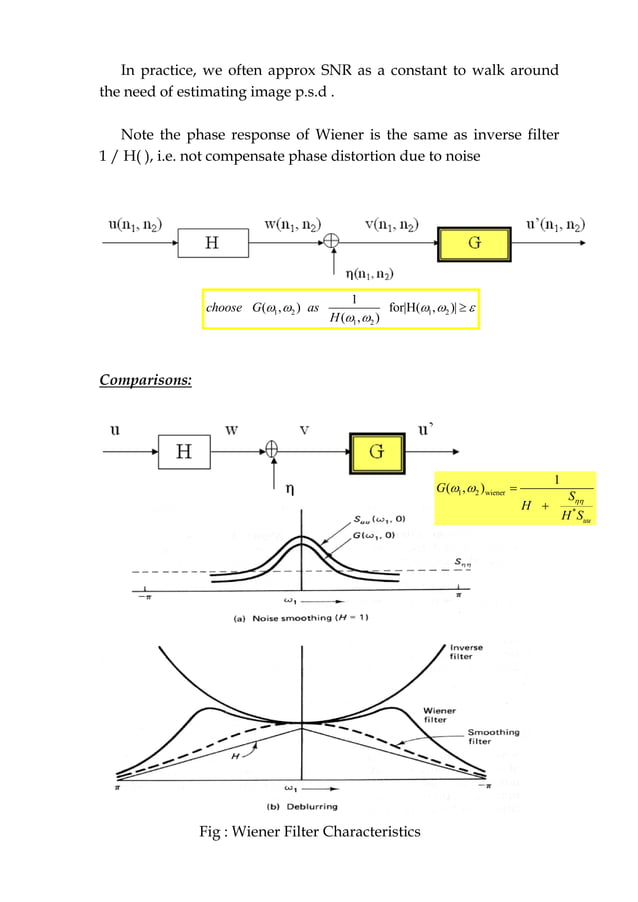 Digital Image Processing - Image Restoration | PDF | Photo Editing ...