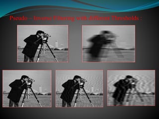 Digital image processing | PPTX | Photo Editing Software | Computer Software and Applications