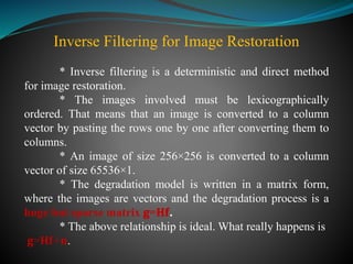 Digital image processing | PPTX