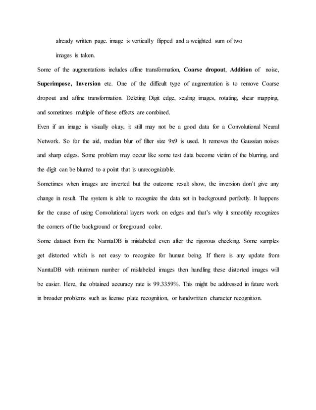 Digital image processing recognition of bengali handwritten digits using convolutional neural ...