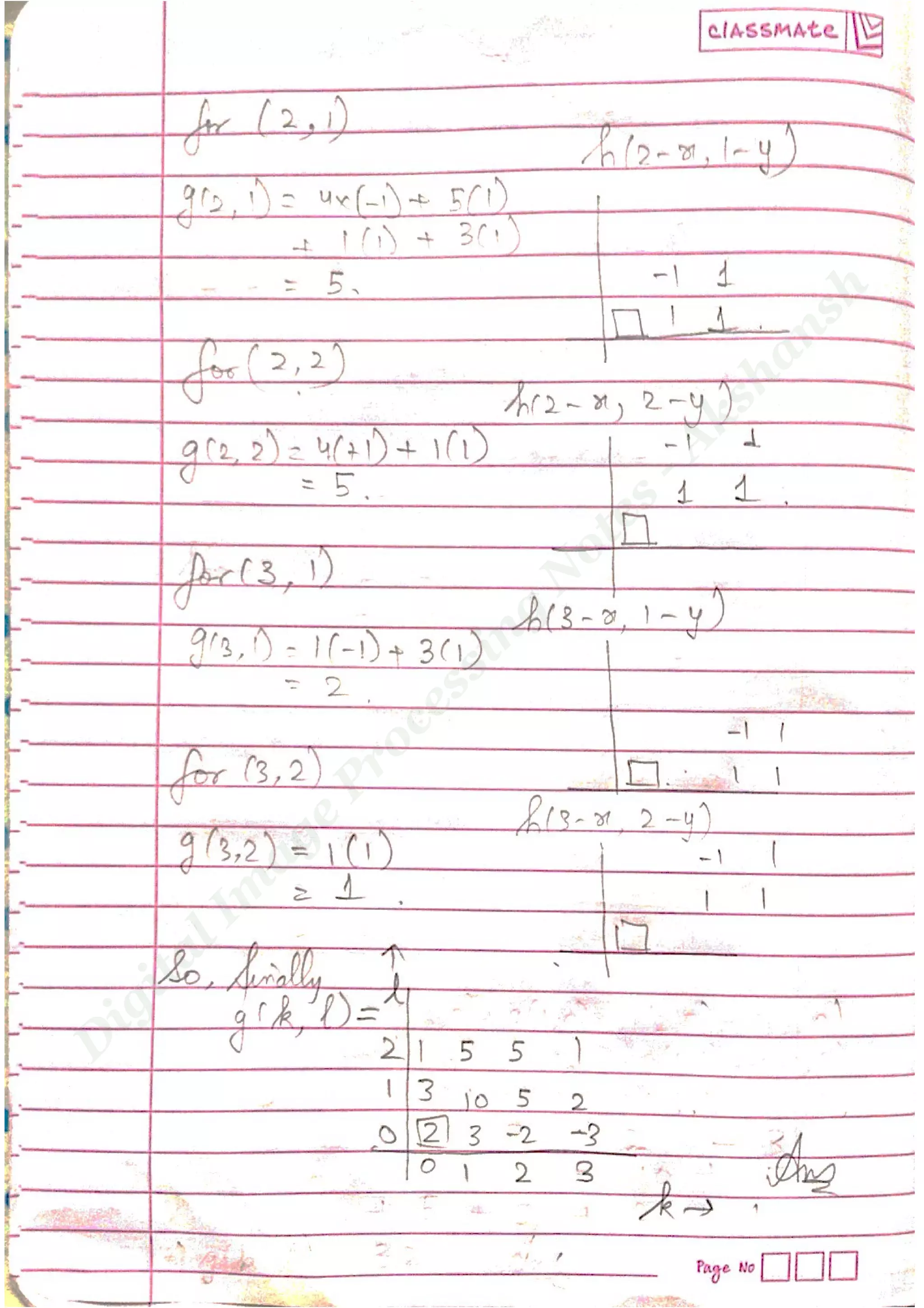 Digital Image Processing Notes - Akshansh | PDF