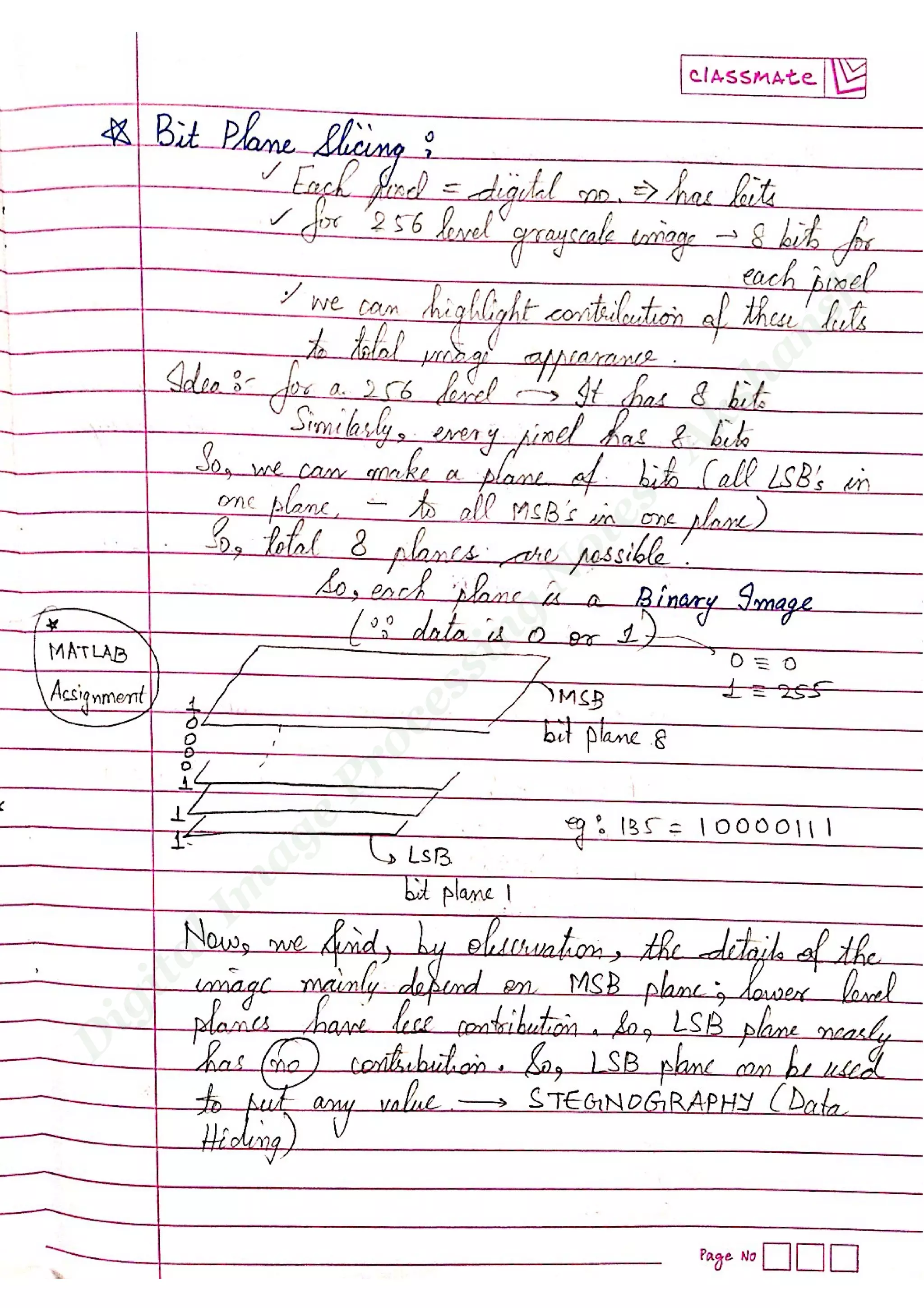 Digital Image Processing Notes - Akshansh | PDF