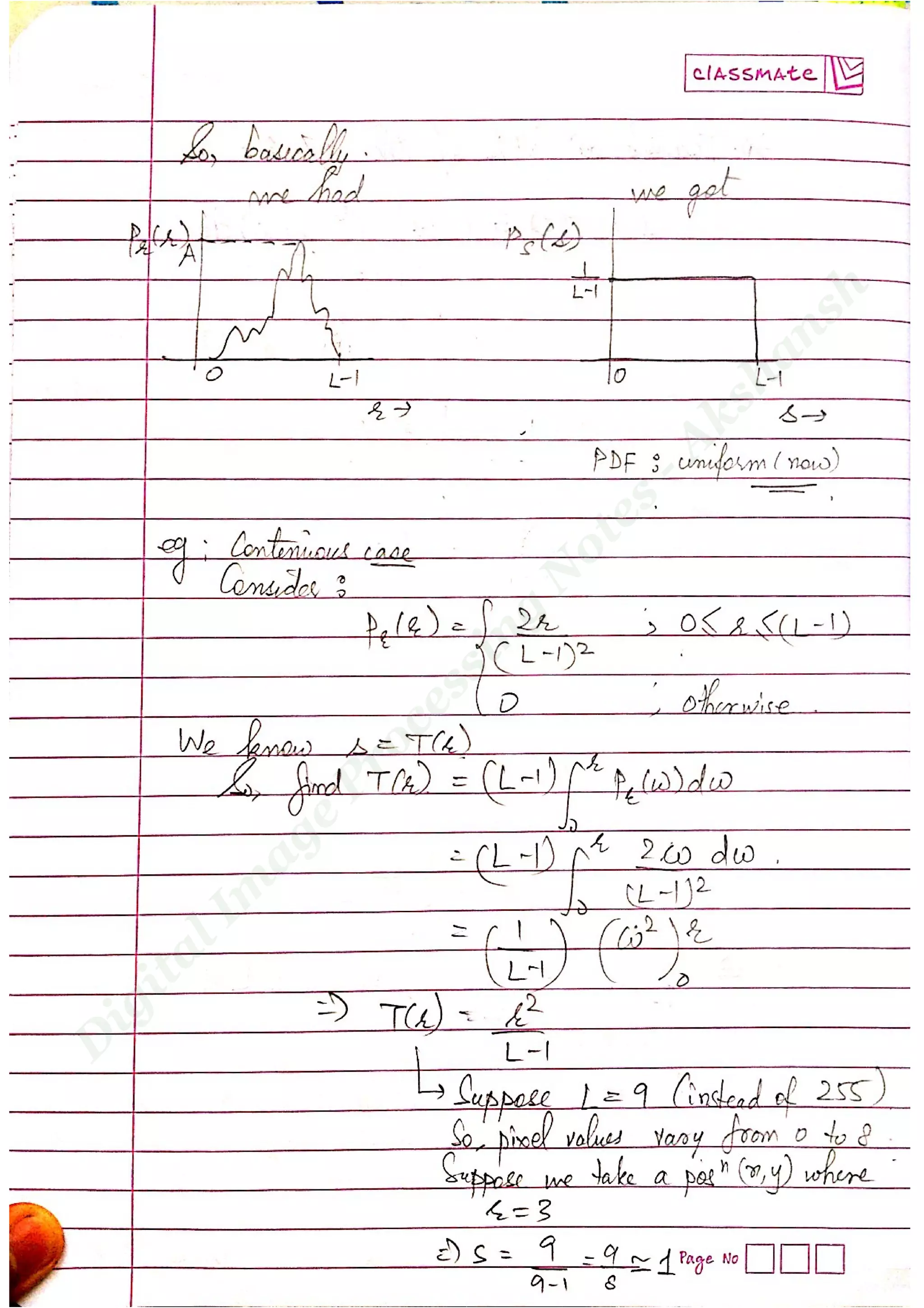 Digital Image Processing Notes - Akshansh | PDF