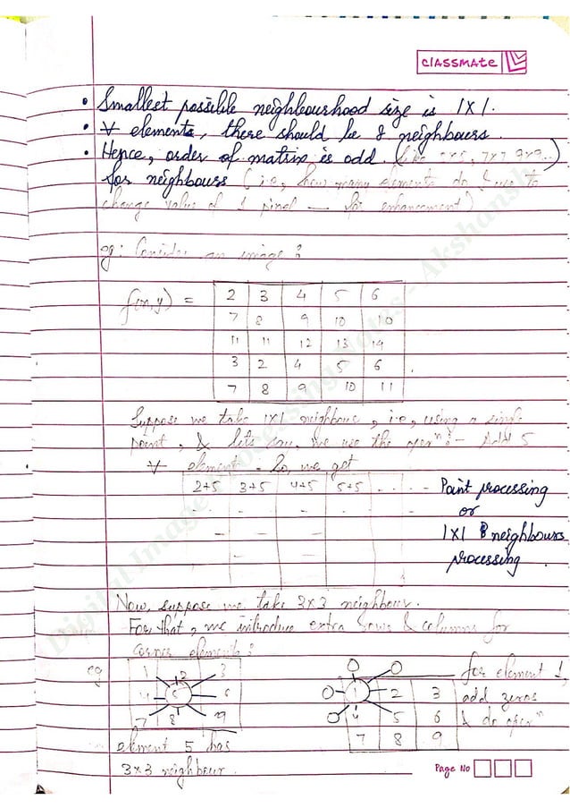 Digital Image Processing Notes - Akshansh | PDF | Technology & Computing