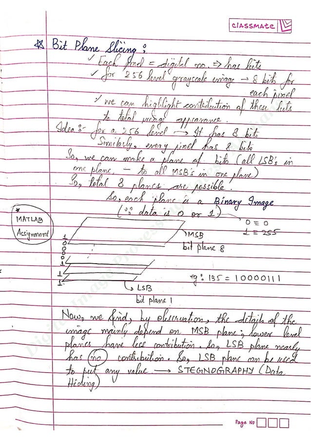 Digital Image Processing Notes Akshansh Pdf Technology And Computing