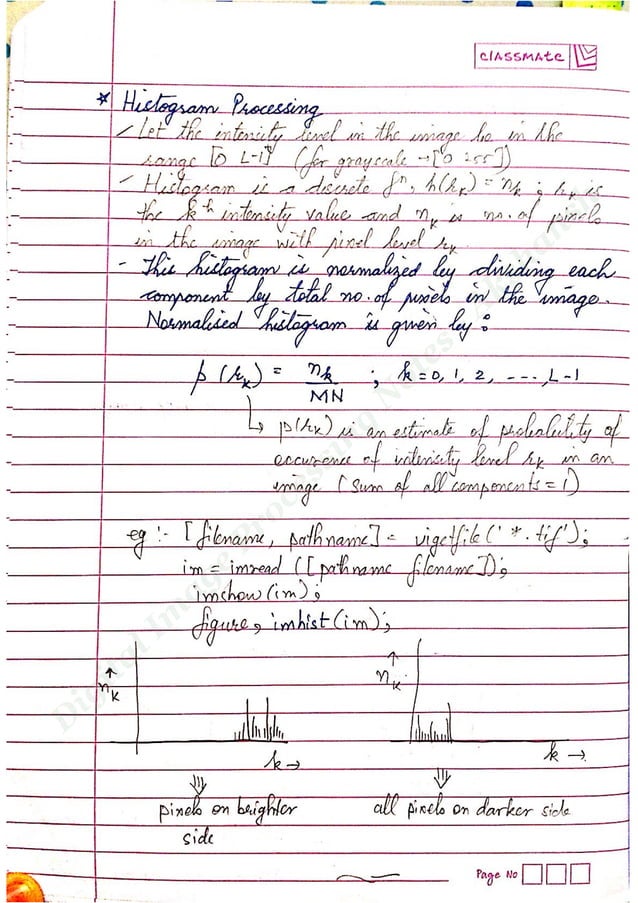Digital Image Processing Notes - Akshansh | PDF | Technology & Computing