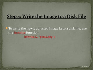 Digital image processing lab 1 | PPT