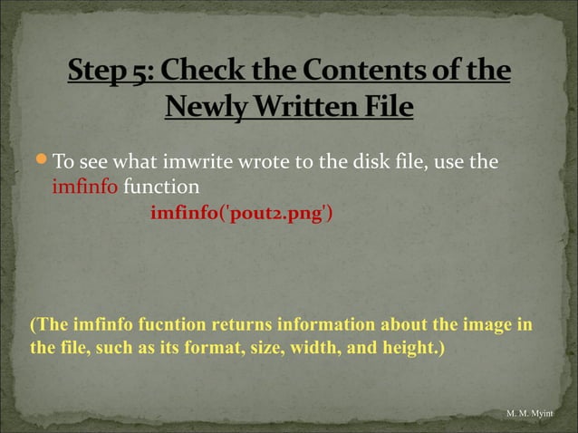Digital image processing lab 1 | PPT | Programming Languages | Computing