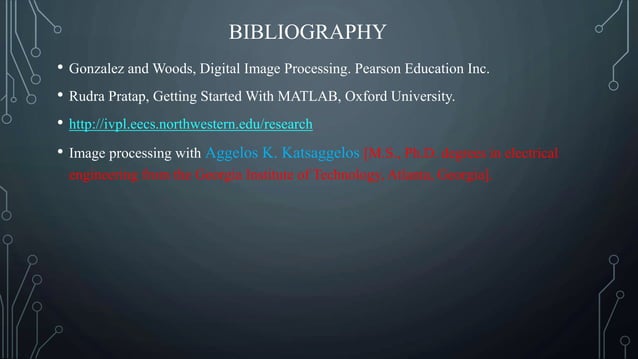 Digital Image Processing using MatLAB with Arduino | PPT